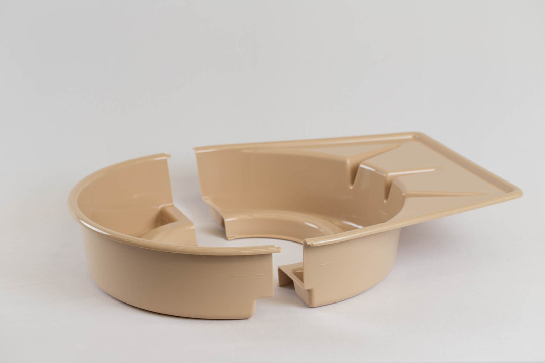 Nidec-Shimpo RK-3D Splash Pan (Two-Piece with Clips) – Ceramix Australia