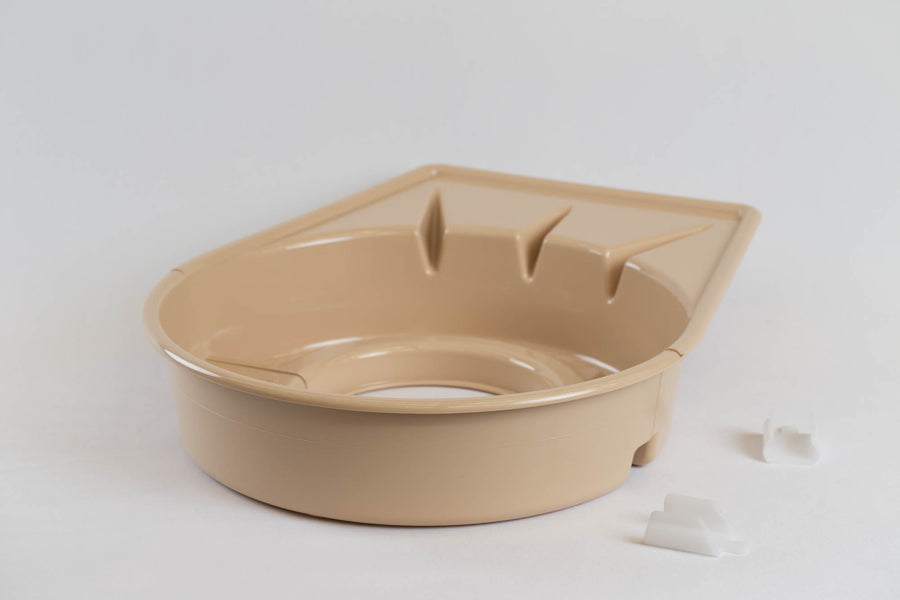 Nidec-Shimpo RK-3D Splash Pan (Two-Piece with Clips) – Ceramix Australia